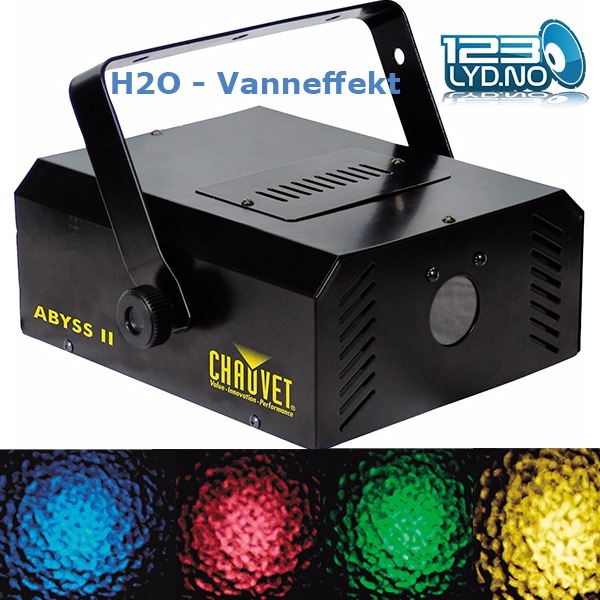 Chauvet Abyss II - Lyseffekt Av Typen Waterwave - 123 Lyd