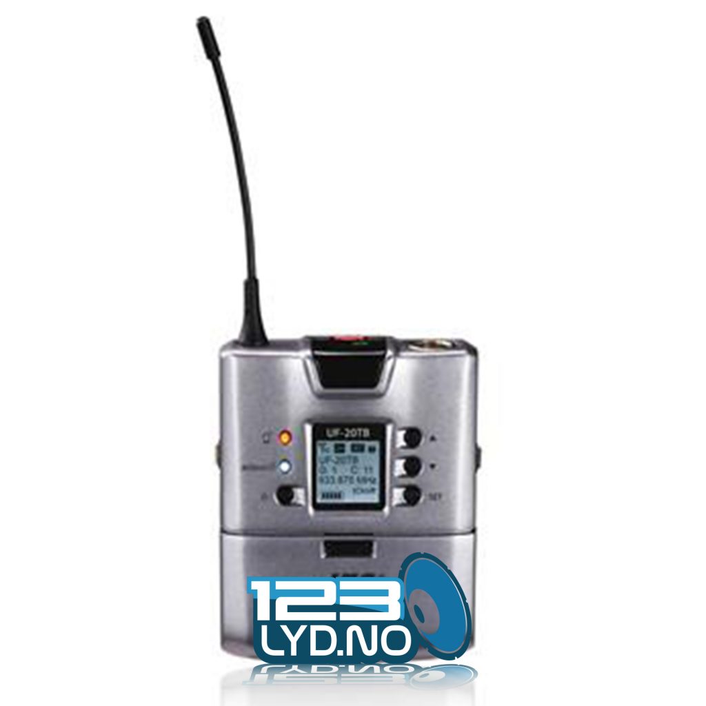 Bøyle mikrofon trådløs enkel med mottaker og beltepack