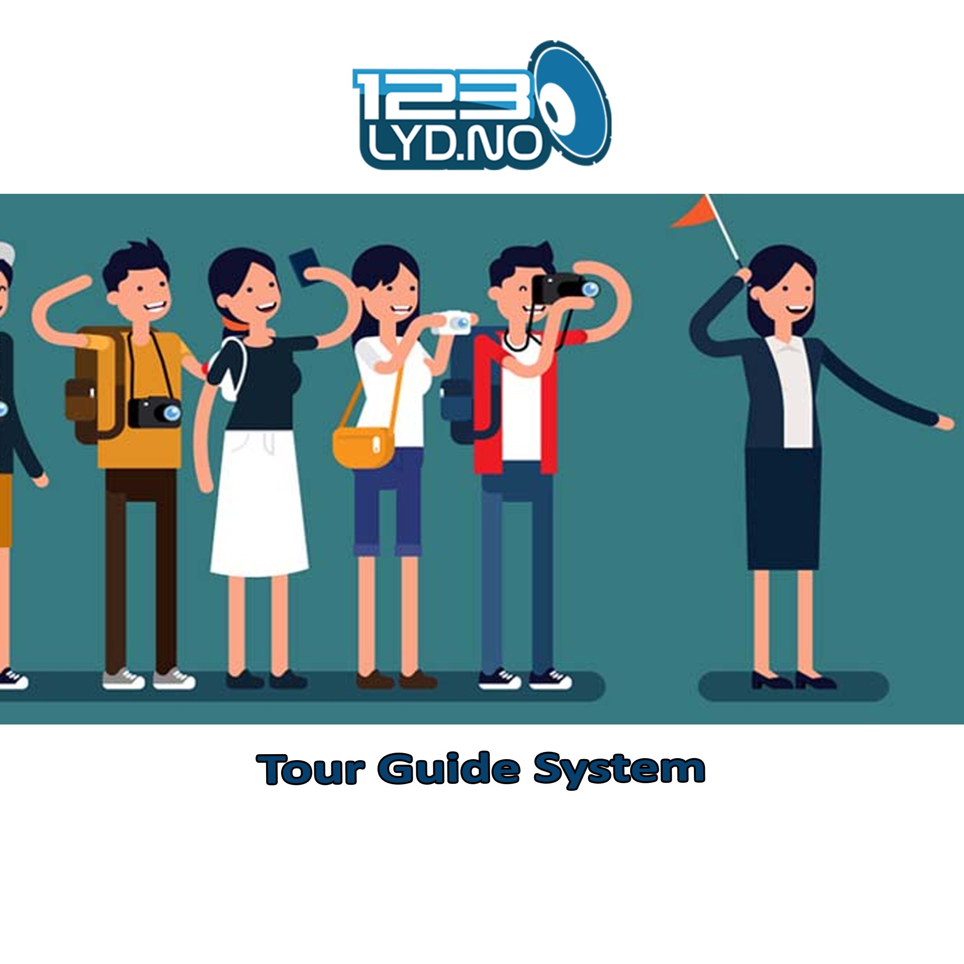 Tour Guide system til leie
